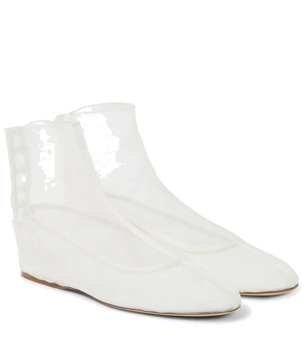 The Row Nymph organza ballet flats The Row