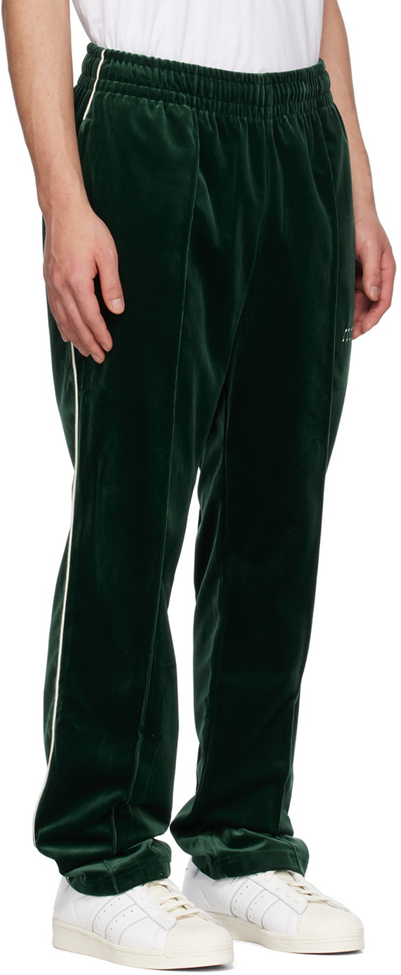 ICECREAM Green Piping Track Pants ICECREAM