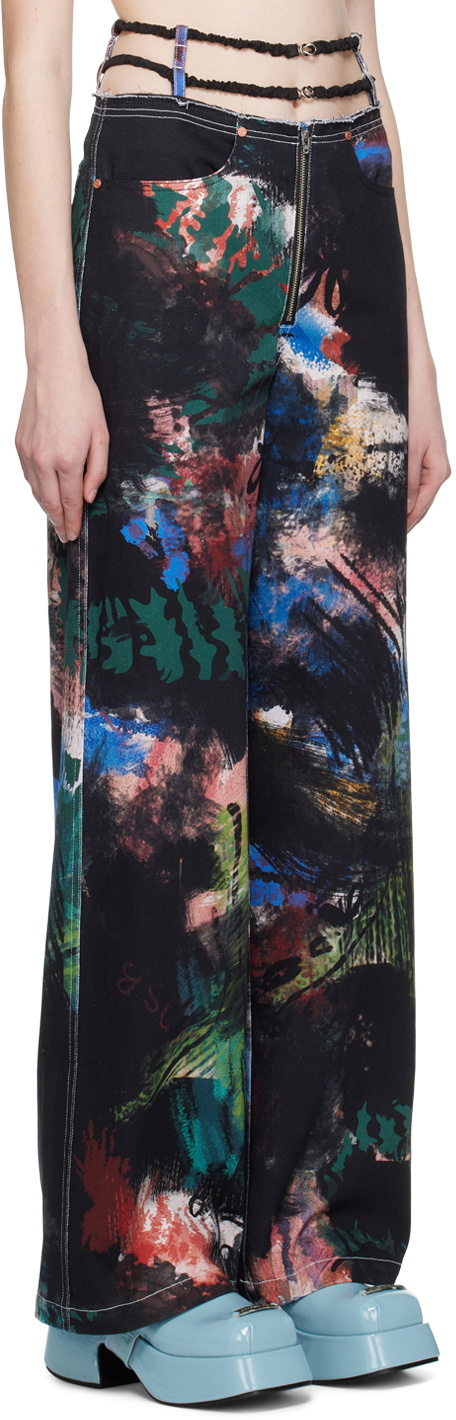 Andersson Bell Black Printed Jeans Andersson Bell