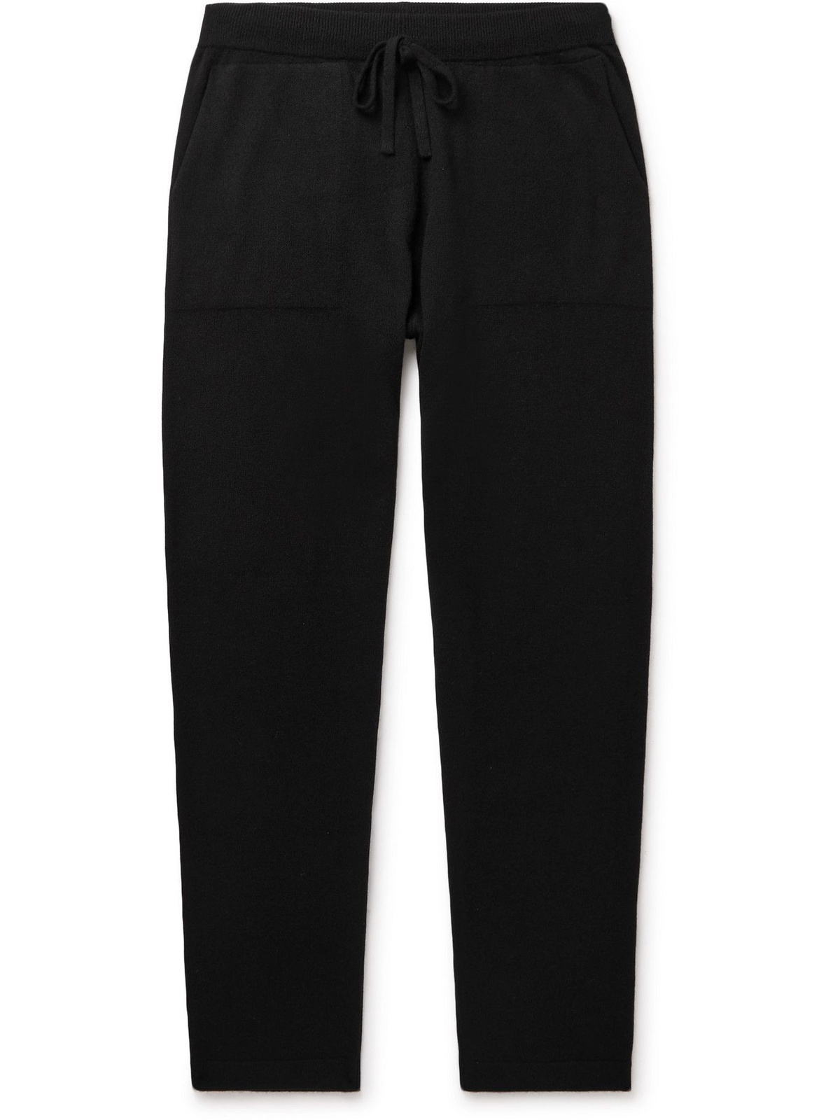 Massimo Alba - Yamato Tapered Cashmere Sweatpants - Black Massimo Alba