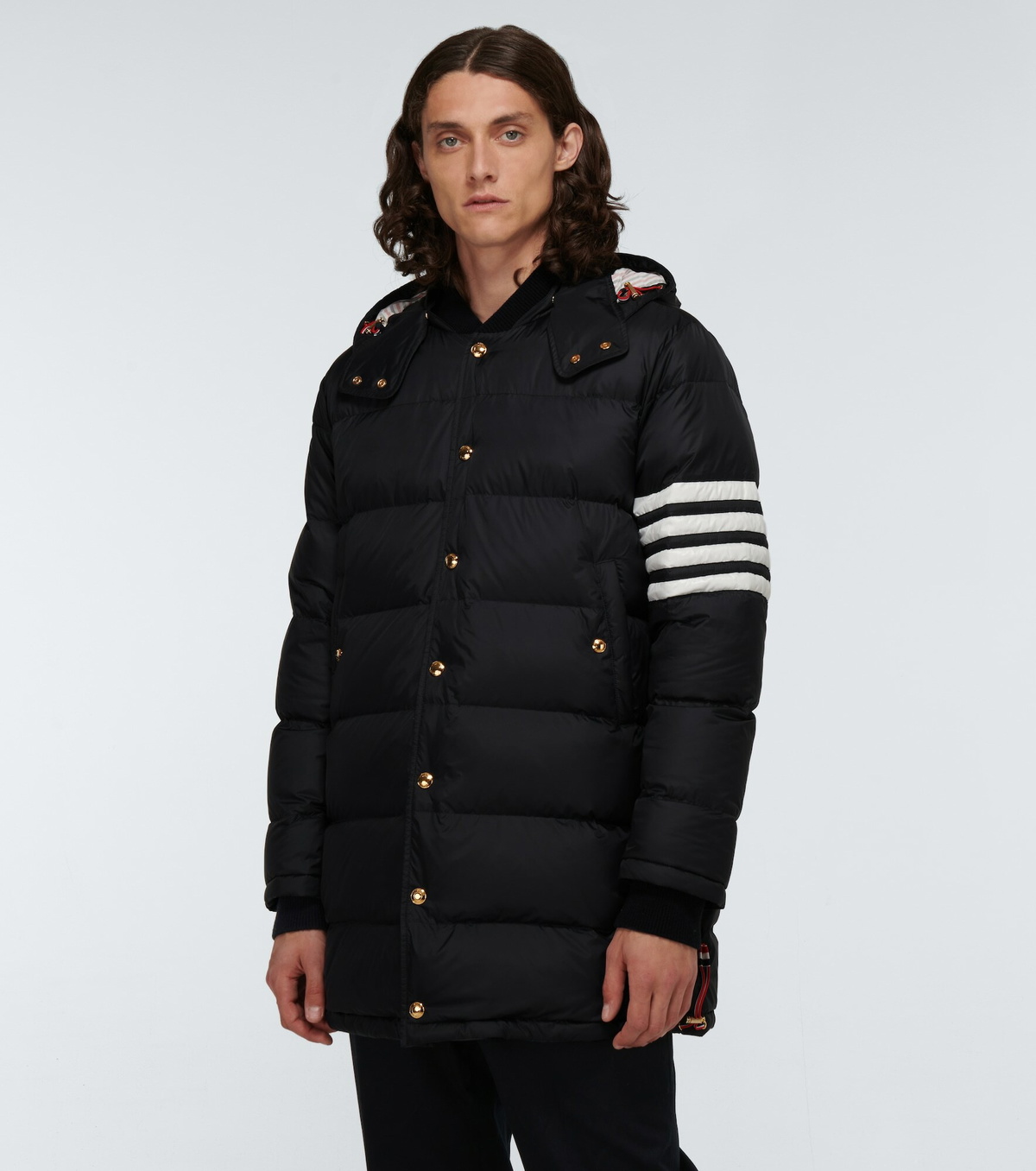 Thom Browne - 4-Bar down-filled coat Thom Browne