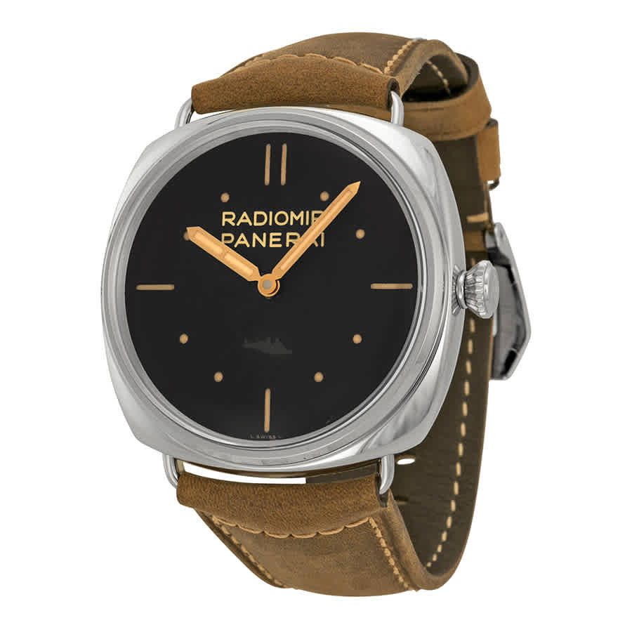 Panerai Radiomir SLC 3 Days Mechanical Black Dial Mens Watch PAM00425 ...