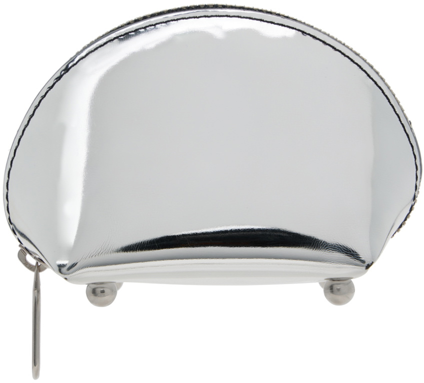 Justine Clenquet Silver Rosie Coin Pouch Justine Clenquet