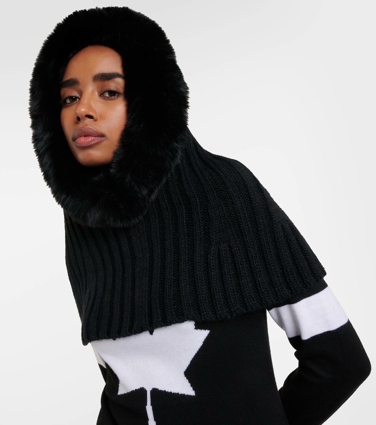 Goldbergh Naomi faux fur-trimmed ski mask Goldbergh