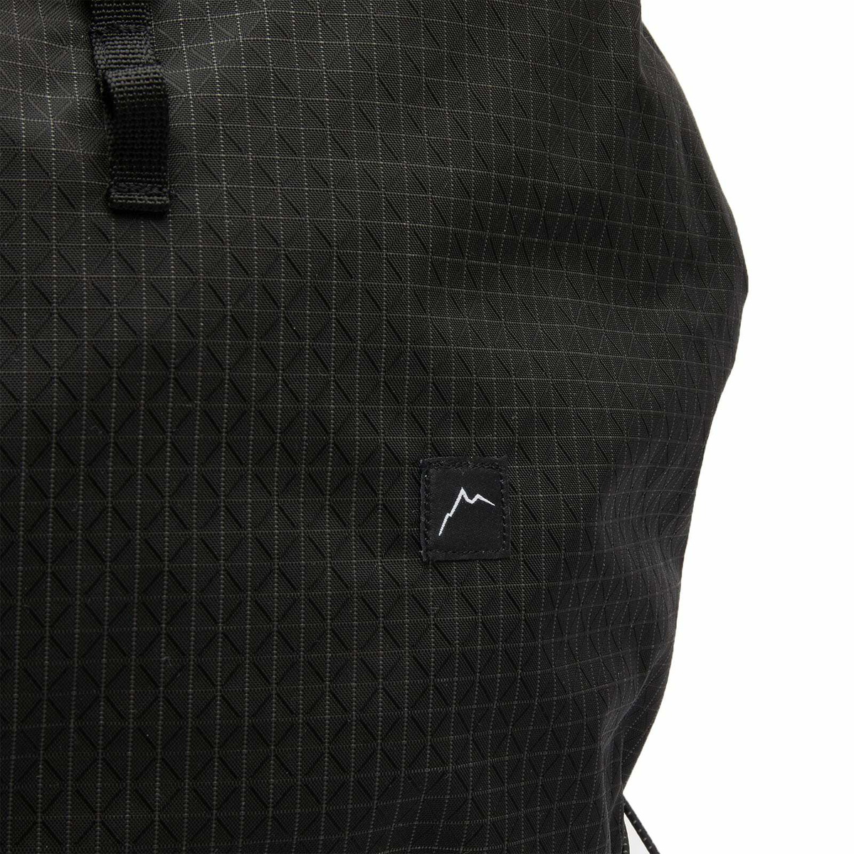 CAYL Men's Mari Roll Top B-Grid Backpack in Black CAYL