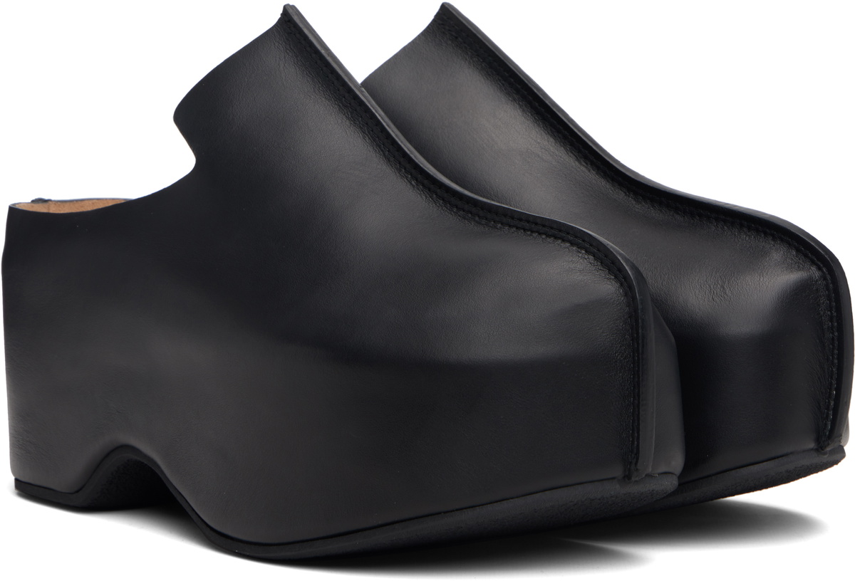 JW Anderson Black Platform Clogs JW Anderson