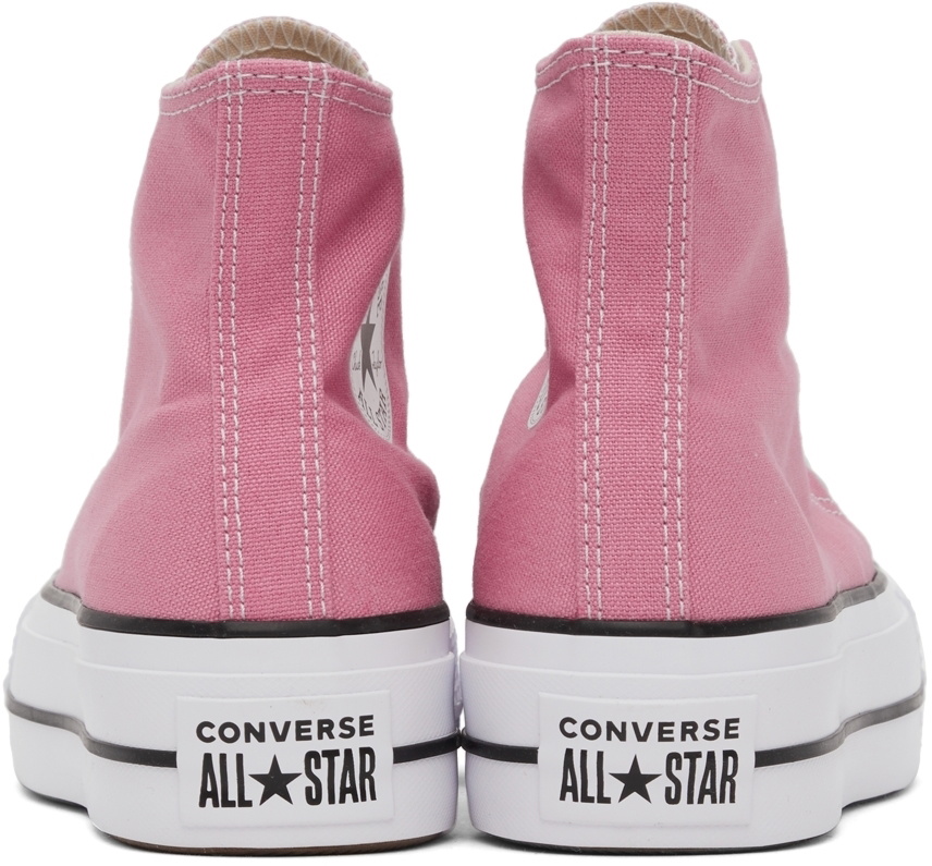 Converse Pink Chuck Taylor All Star Lift High Sneakers Converse