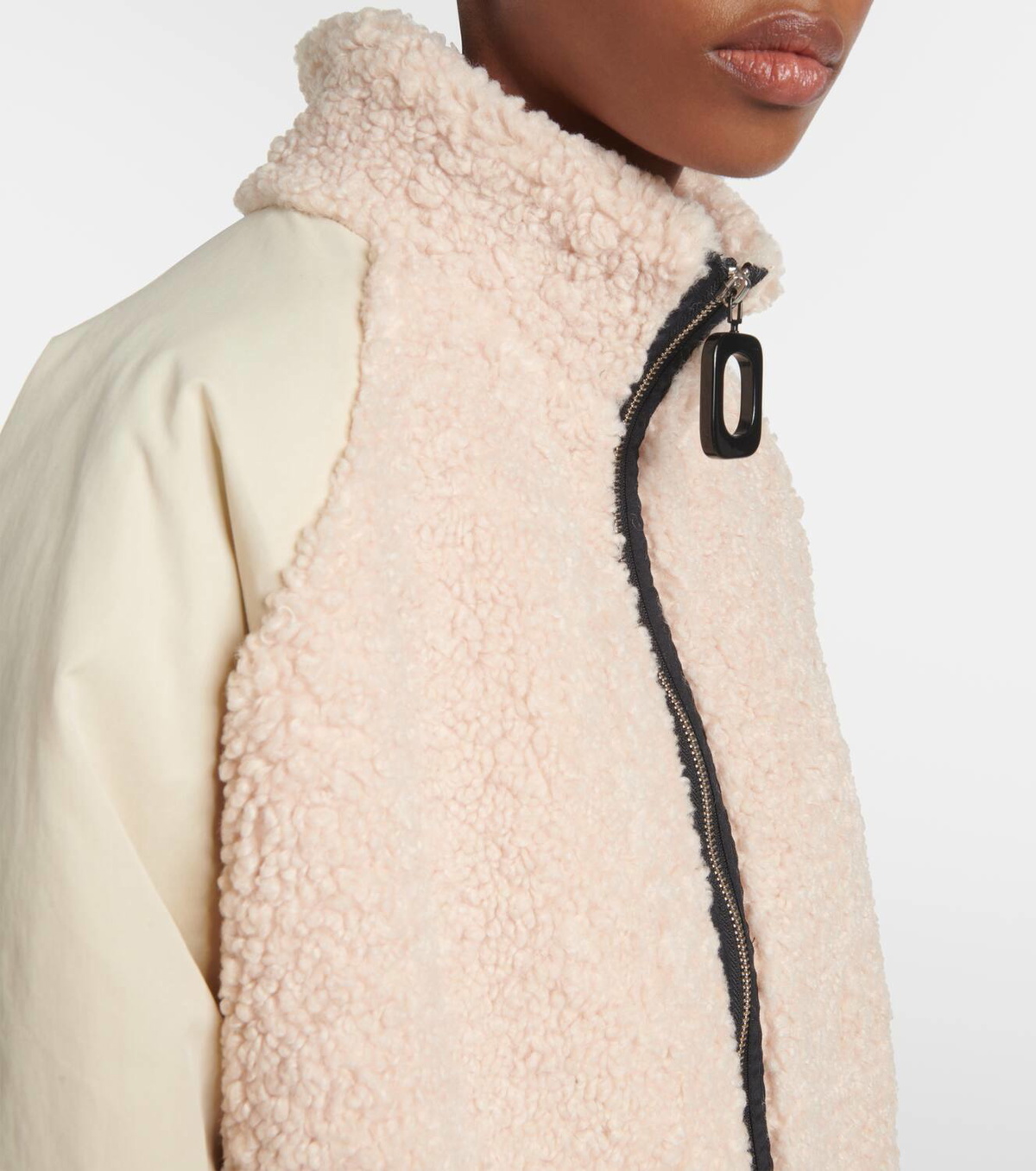 JW Anderson Colorblocked fleece jacket JW Anderson