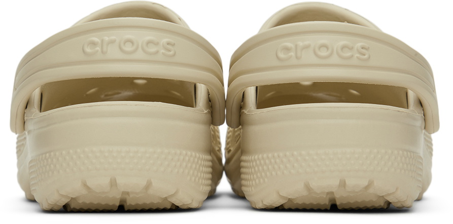 Crocs Kids Beige Classic Clogs Crocs