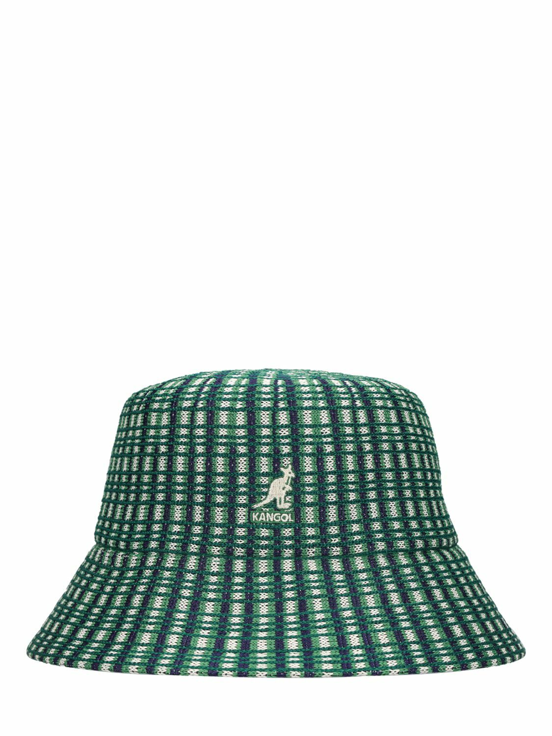 KANGOL - Plaid Bucket Hat Kangol