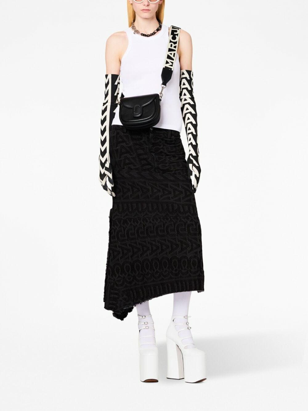 MARC JACOBS - The J Marc Small Leather Crossbody Bag Marc Jacobs