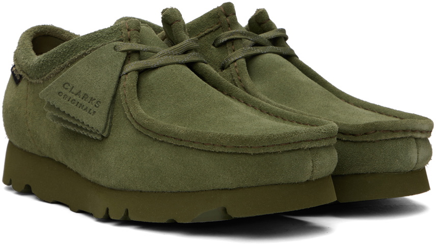 Clarks Originals Green Wallabee Derbys Clarks Originals