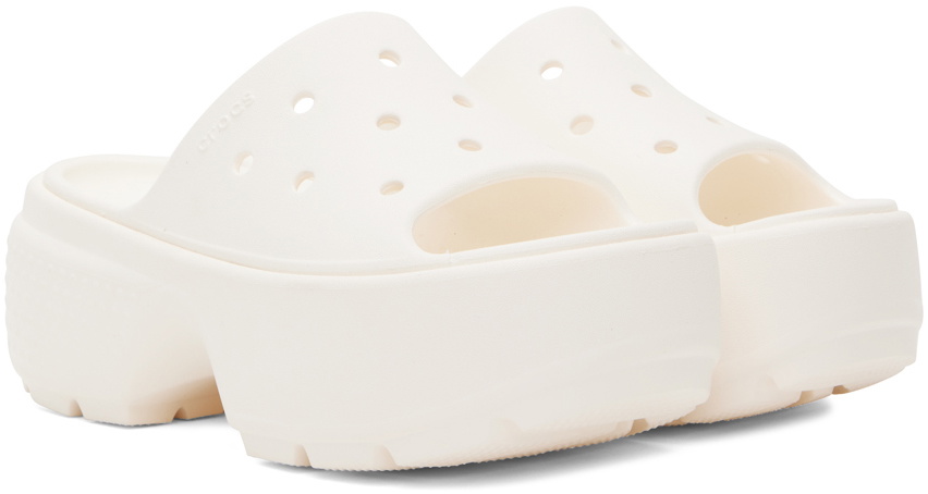 Crocs Off-White Stomp Slides Crocs