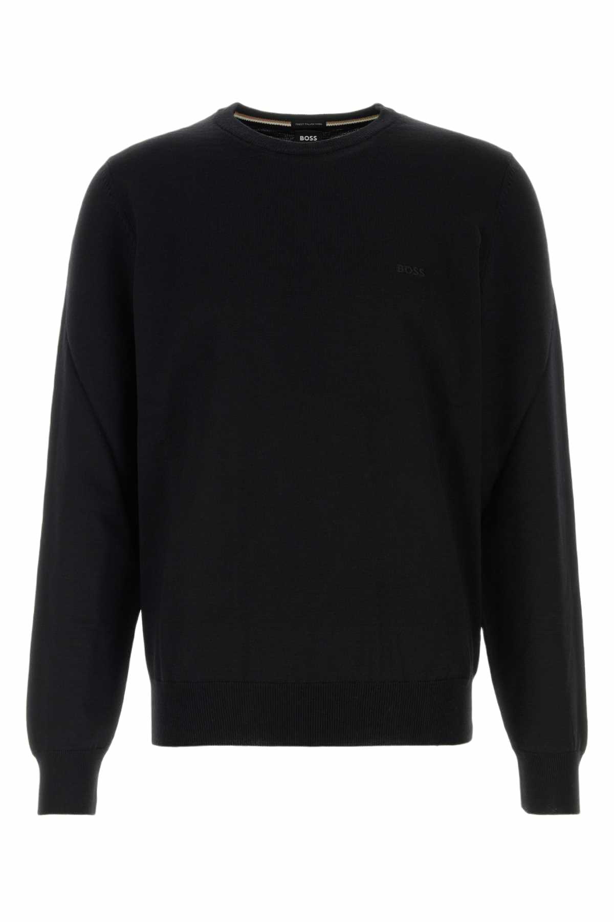 Hugo Boss Black Wool Sweater Hugo Boss