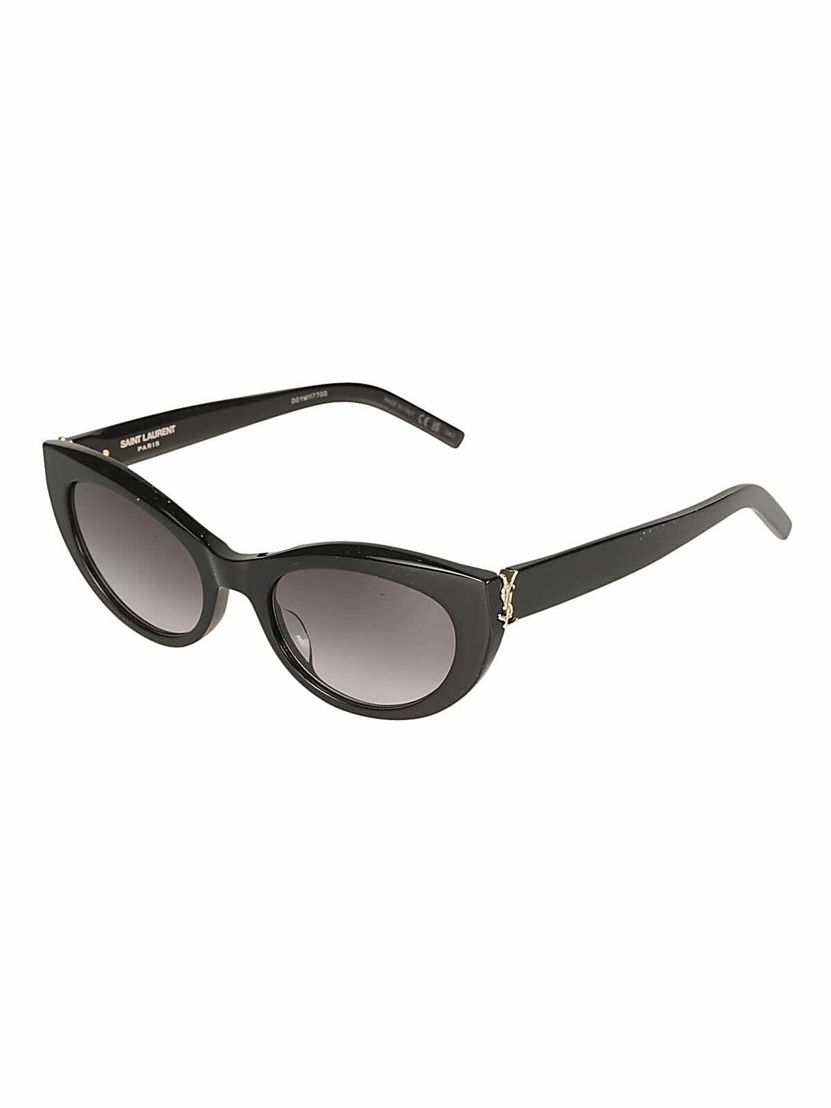 Saint Laurent Eyewear Ysl Hinge Oval Frame Sunglasses Saint Laurent