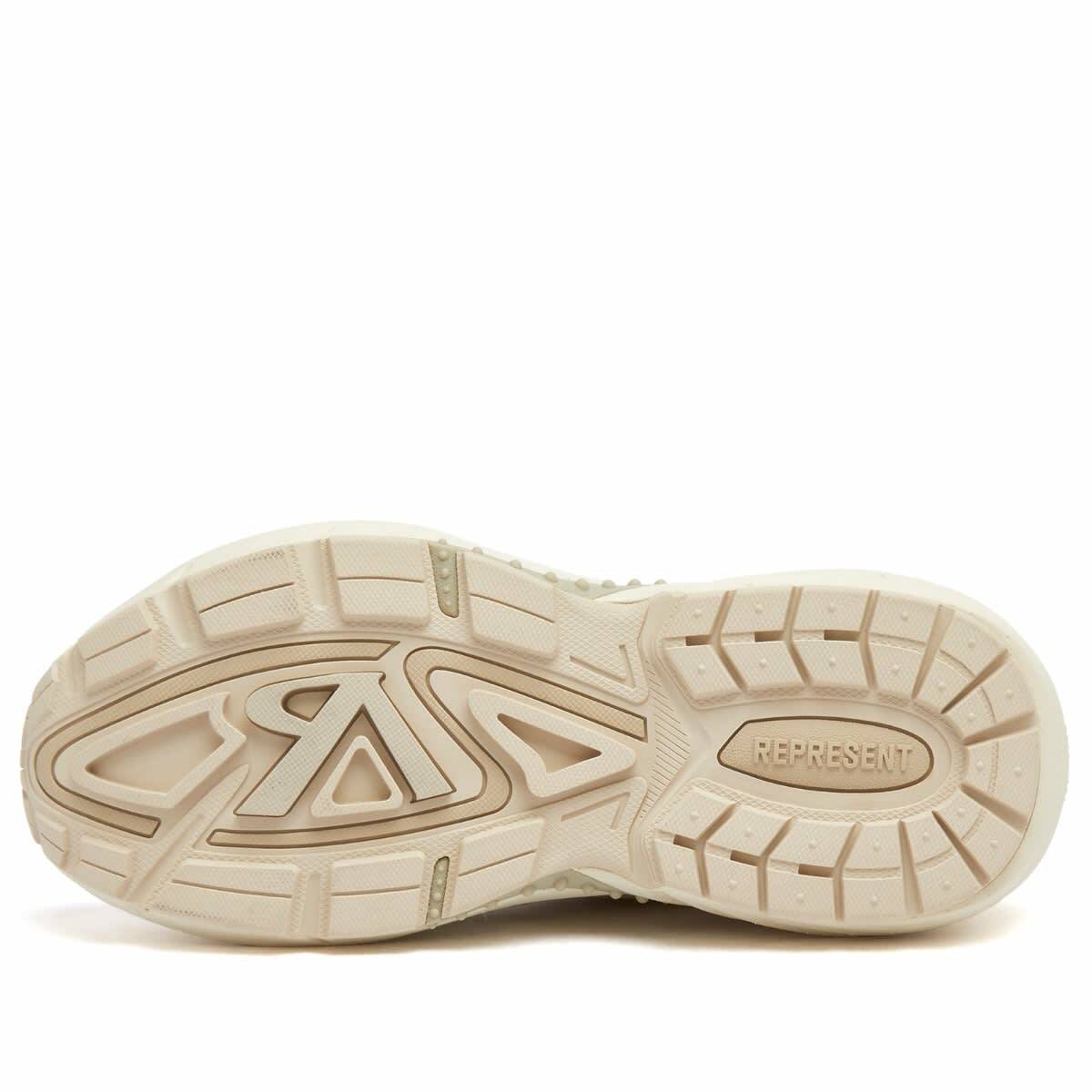 Represent Women's Storm Runner Trainers in Off White Represent