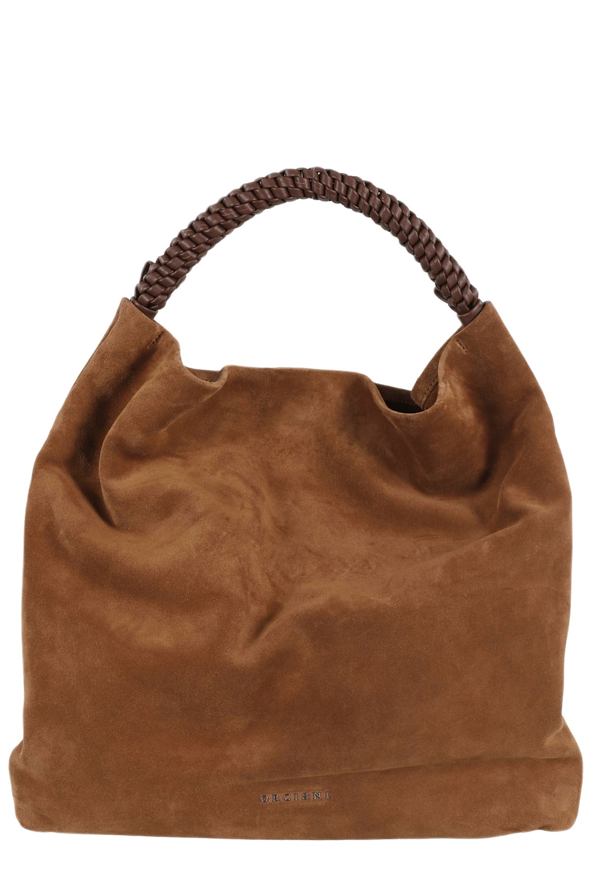 Orciani Borsa In Pelle Peach Orciani