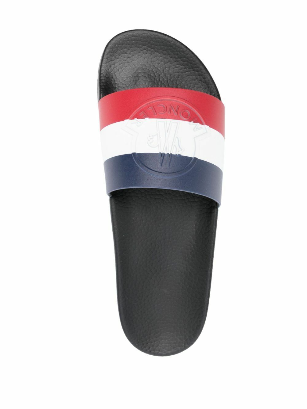 Moncler Black Basile Rubber Slides Moncler