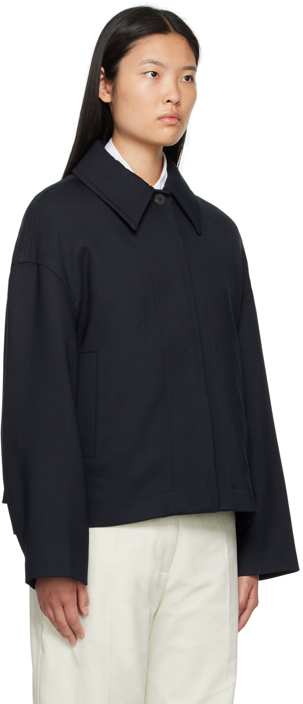 Studio Nicholson Navy Rukwa Jacket Studio Nicholson