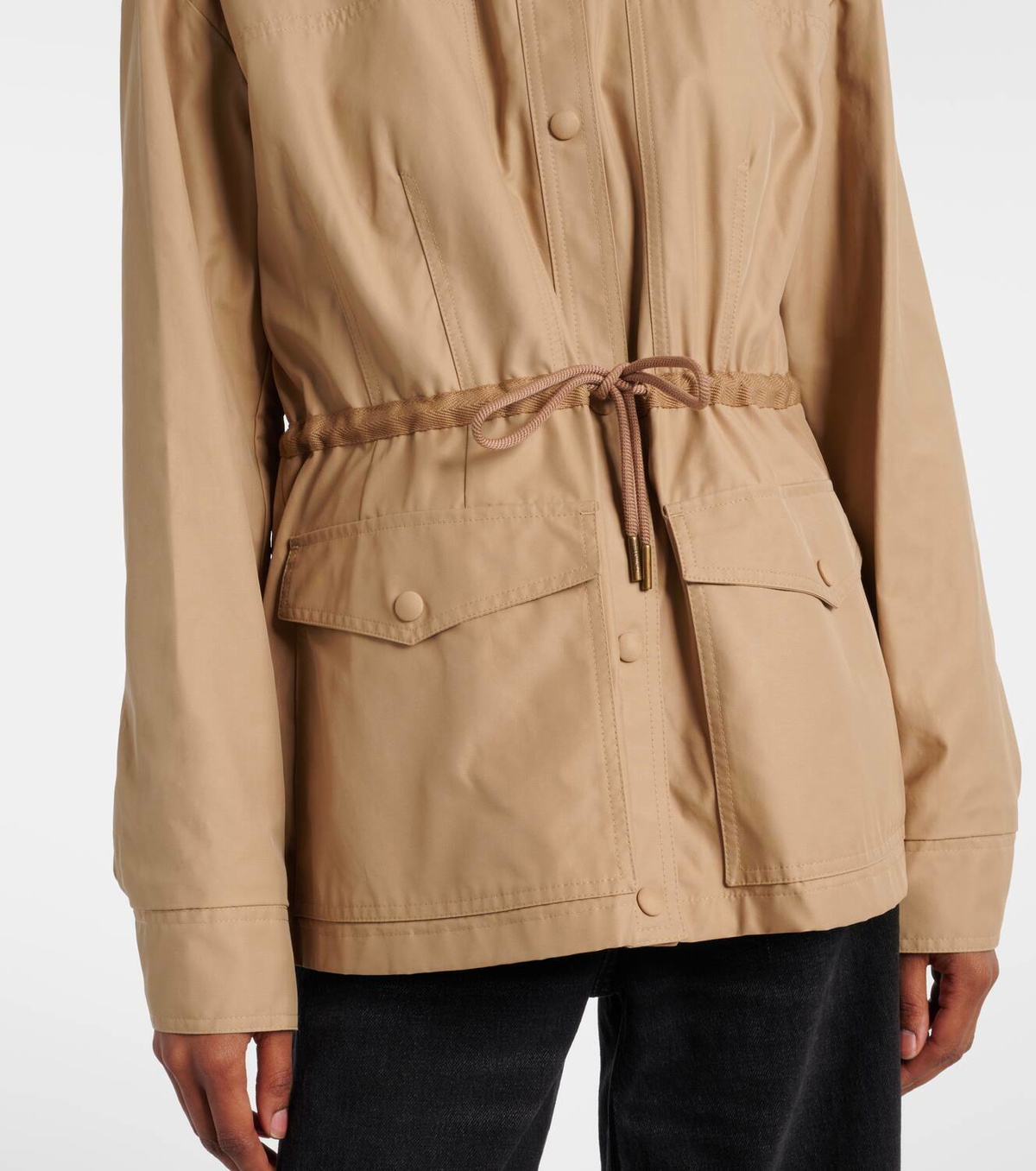 Moncler Saulon technical twill field jacket Moncler