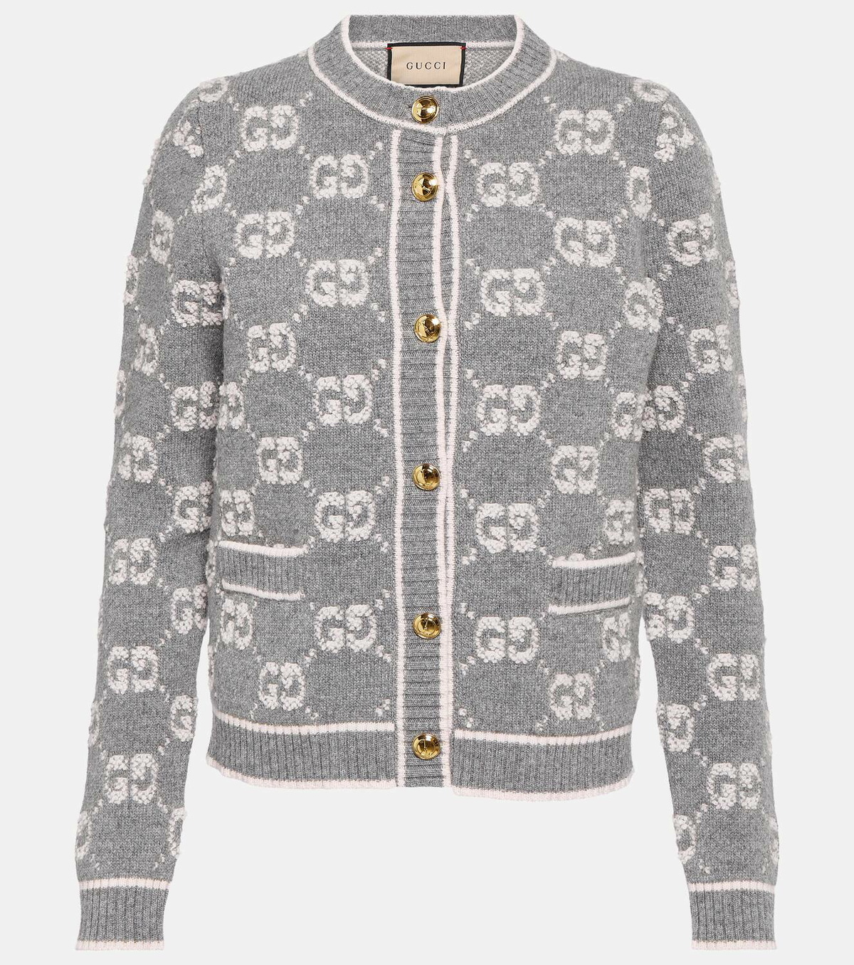 Gucci GG wool bouclé jacquard cardigan Gucci