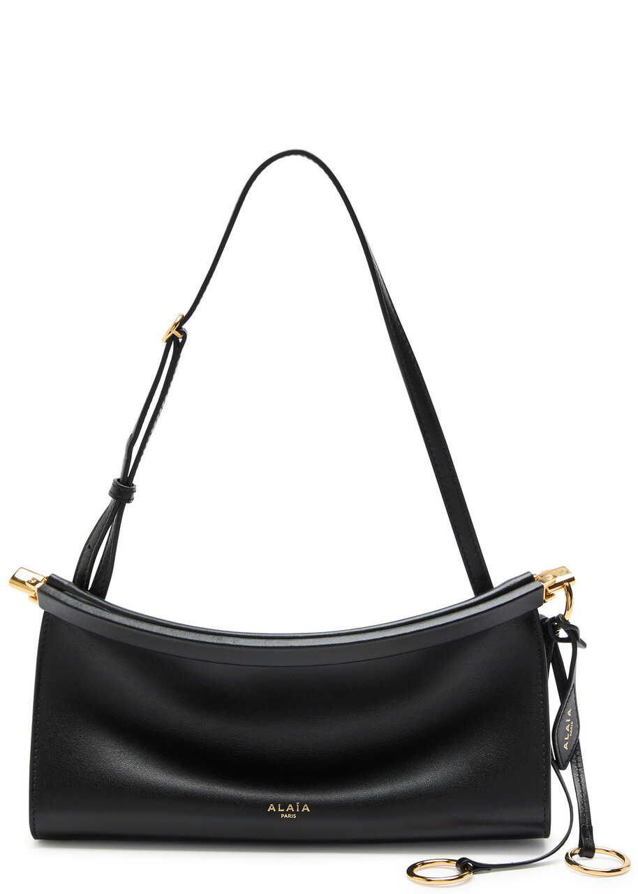 Alaïa East West Leather Shoulder bag - Black - One Size ALAÏA