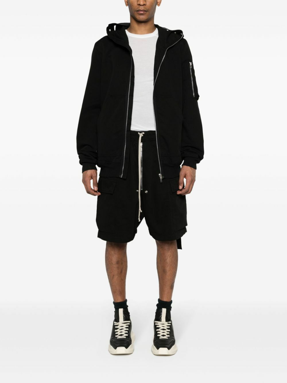 RICK OWENS DRKSHDW - Jacket With Logo Rick Owens Drkshdw