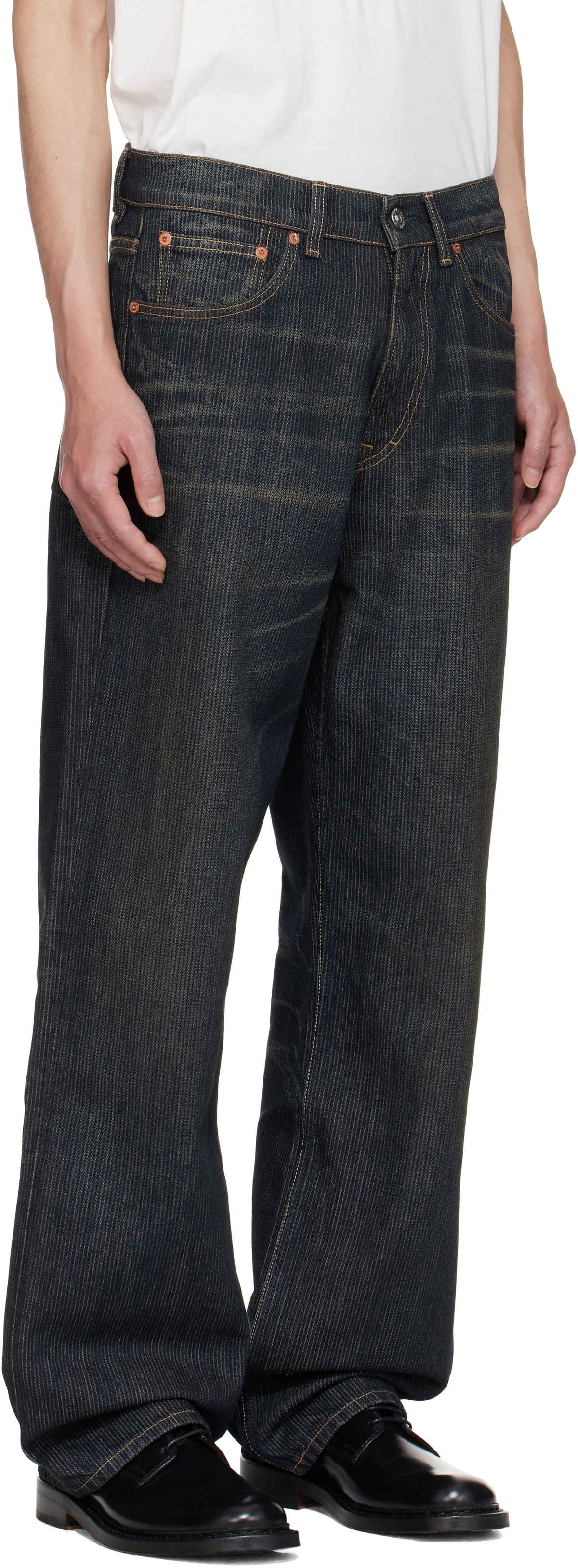 OUR LEGACY Navy Third Cut Jeans Our Legacy