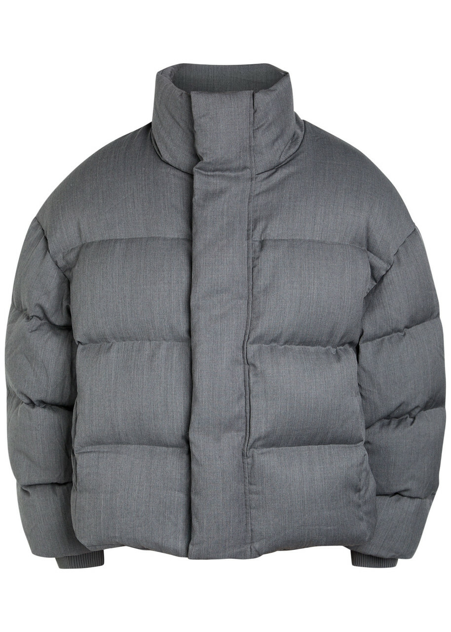 Entire Studios Padded Wool Jacket Grey Entire Studios