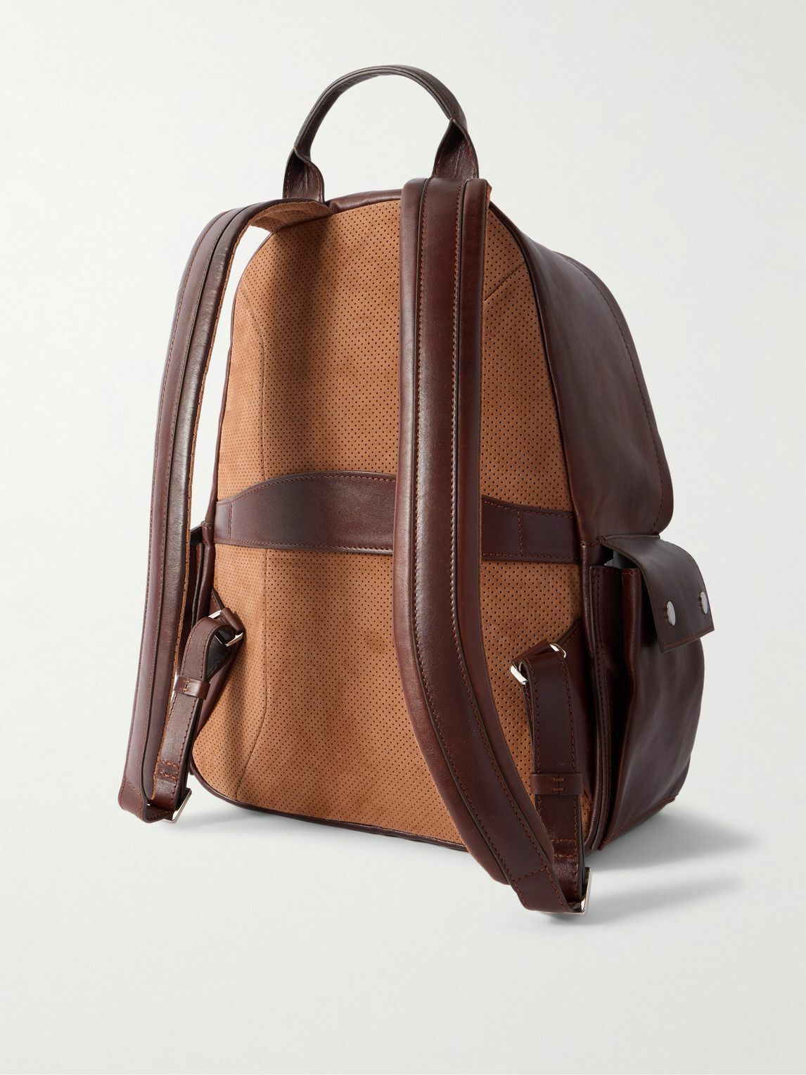 Brunello Cucinelli - Leather Backpack Brunello Cucinelli