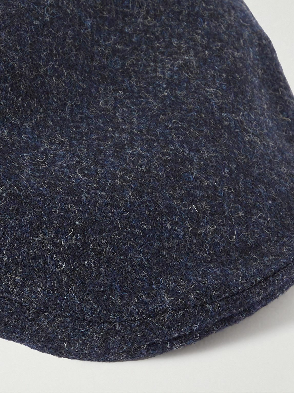 Anderson & Sheppard - Herringbone Wool-Tweed Flat Cap - Blue Anderson ...