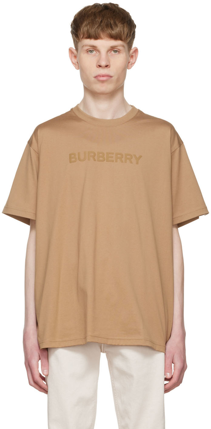 Burberry t shirt brown store