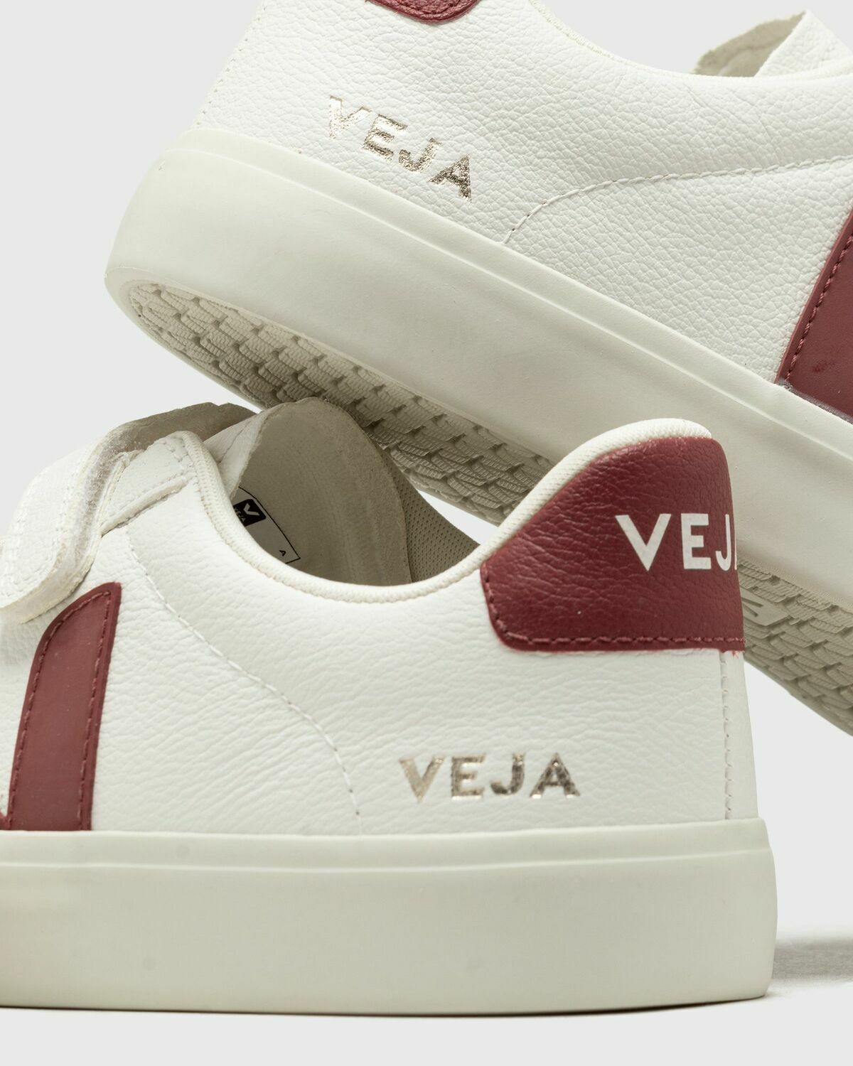Veja Recife Logo Cf Lthr Red|White Lowtop VEJA
