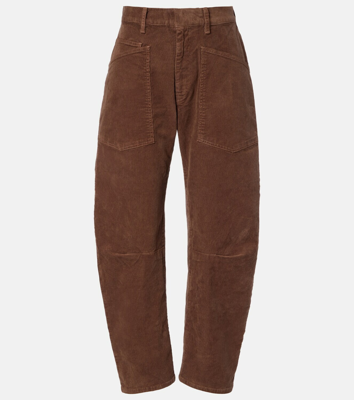 Nili Lotan Shon corduroy barrel-leg pants Nili Lotan