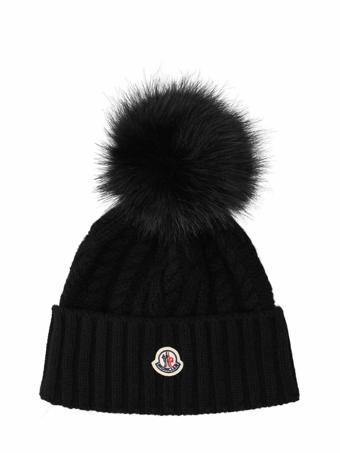 MONCLER - Tricot Wool & Cashmere Hat Moncler