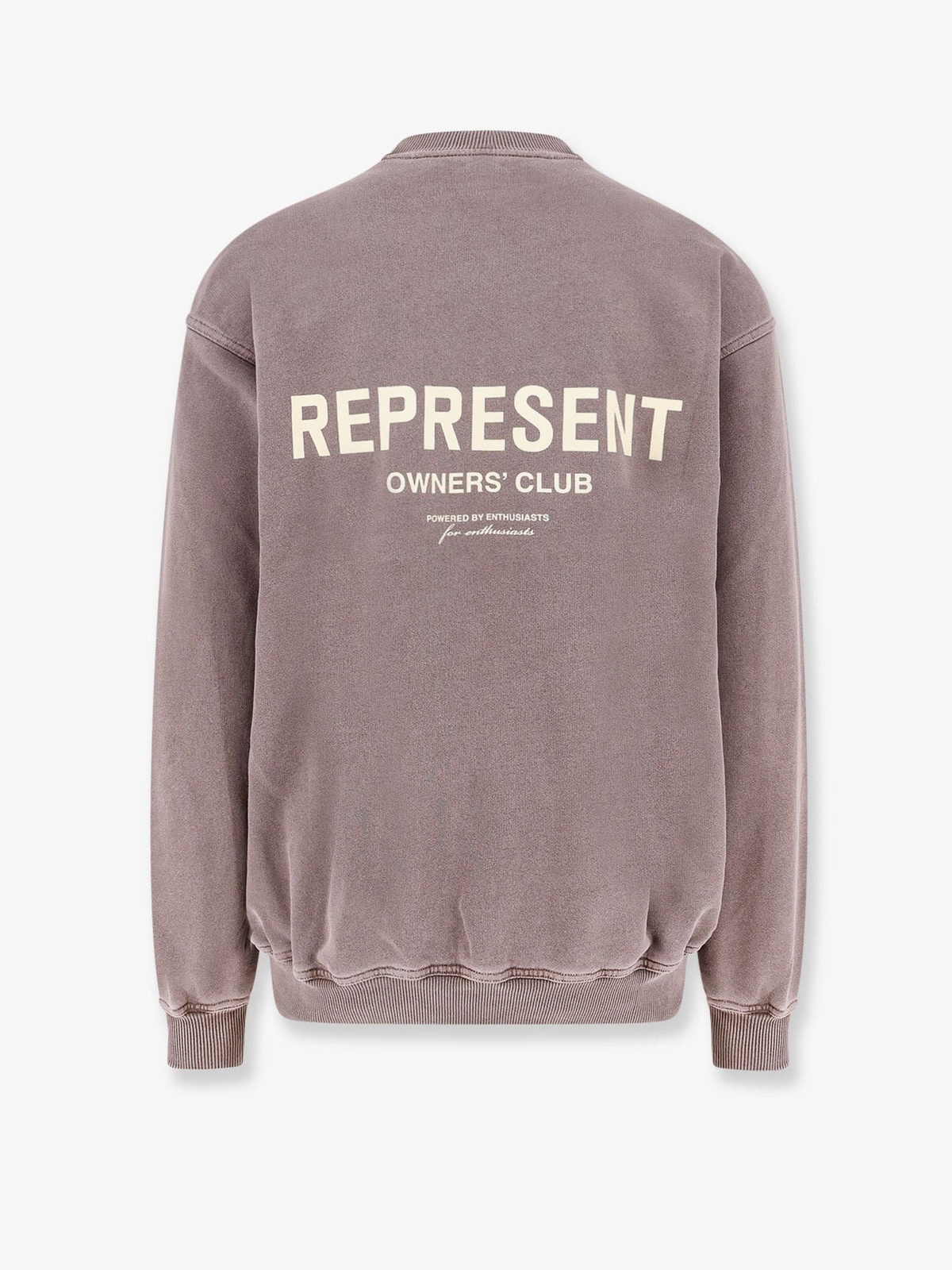 REPRESENT Owners Club Cotton Sweatshirt With Frontal Logo Print Represent