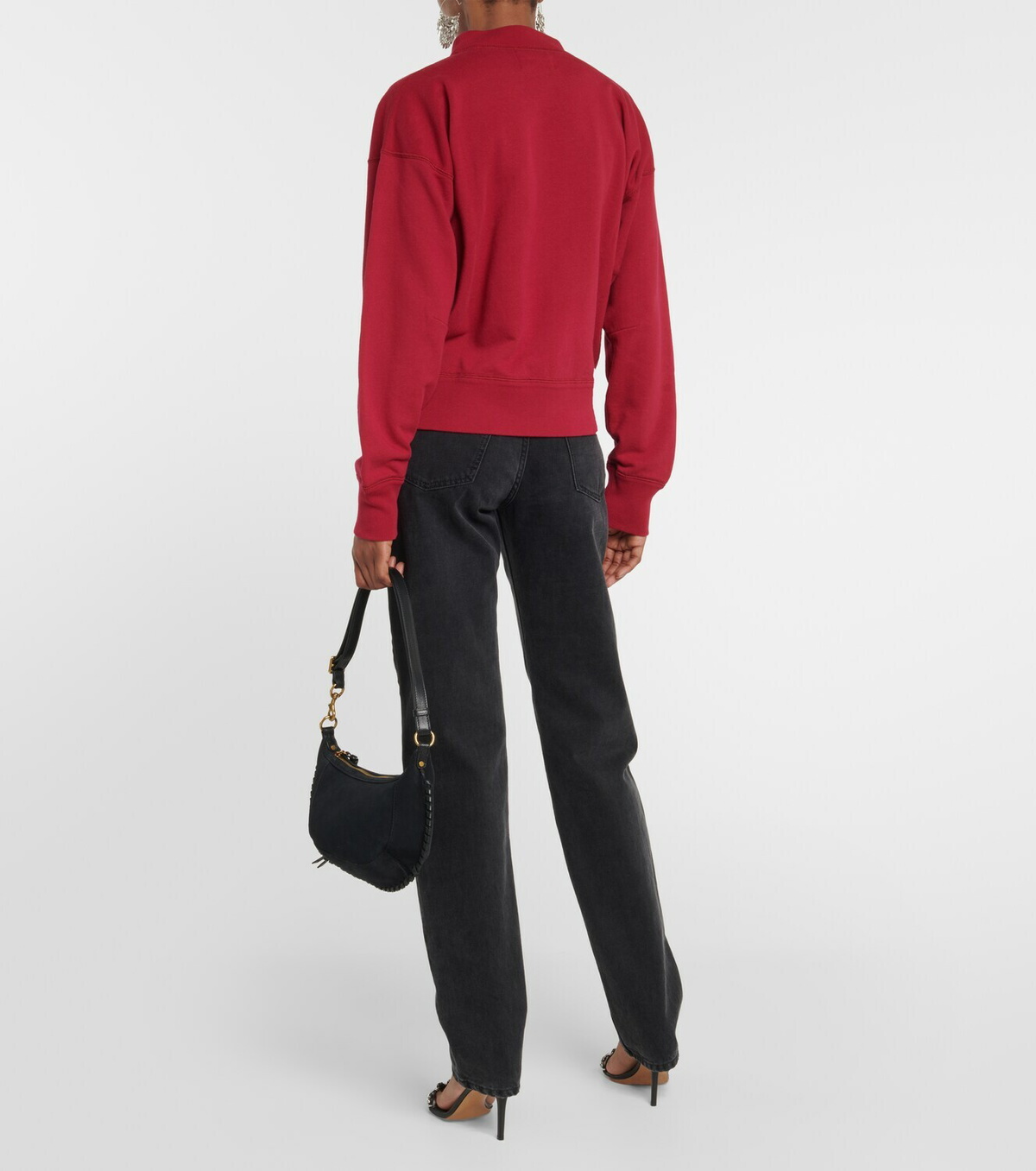 Marant Etoile Moby cotton-blend sweatshirt Isabel Marant Etoile