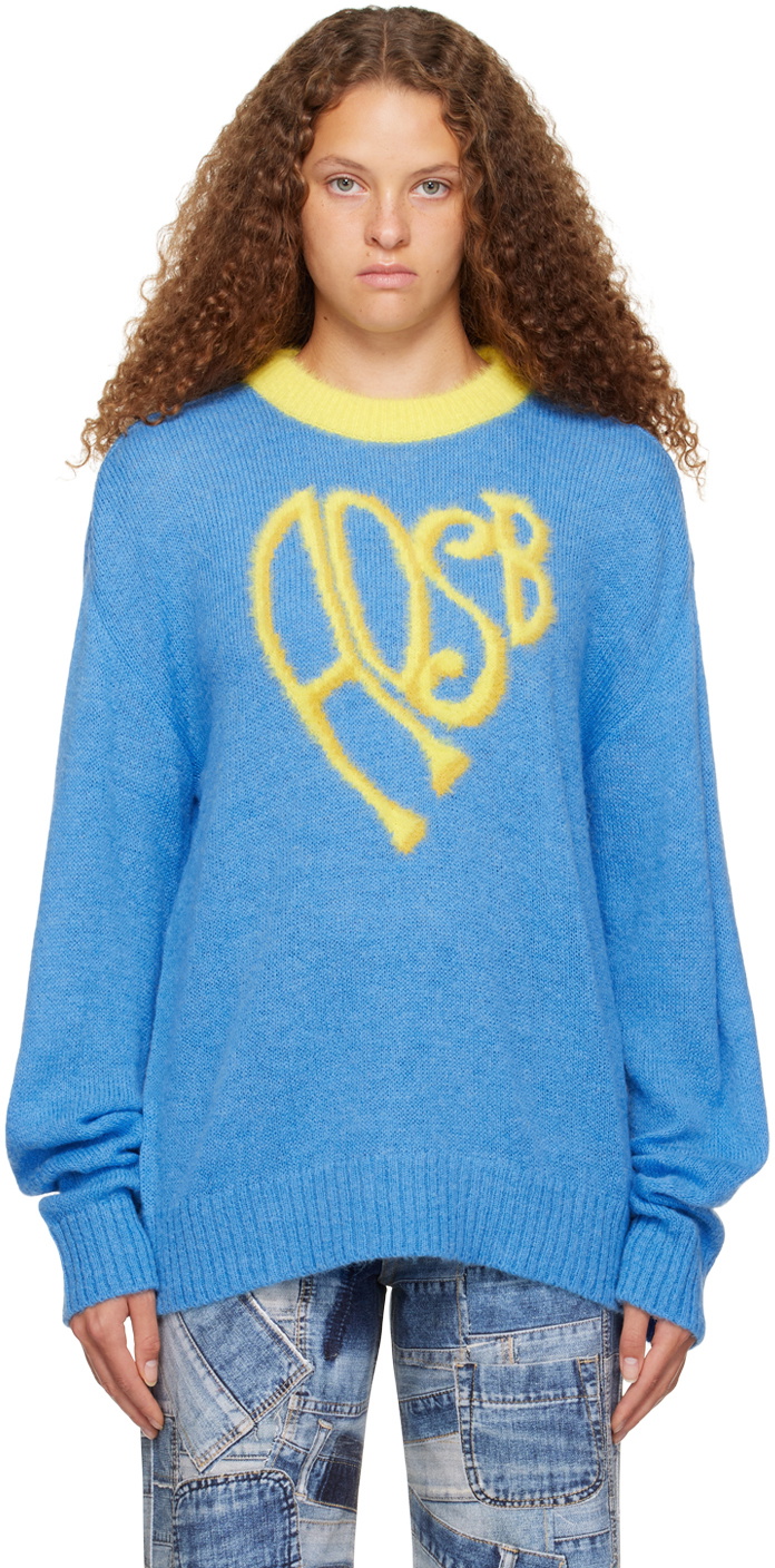 Andersson Bell Blue Heart Sweater Andersson Bell