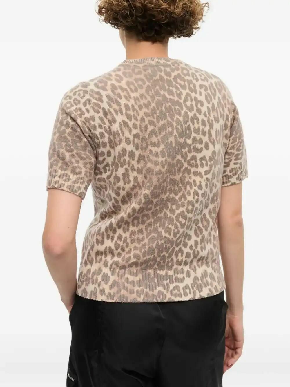 GANNI Leopard T-Shirt GANNI