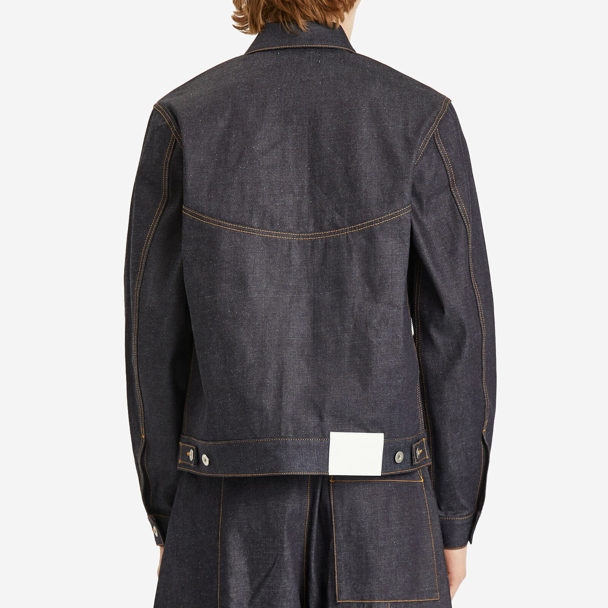 Sage Nation Men's Jiji Jacket in Raw Denim SAGE NATION