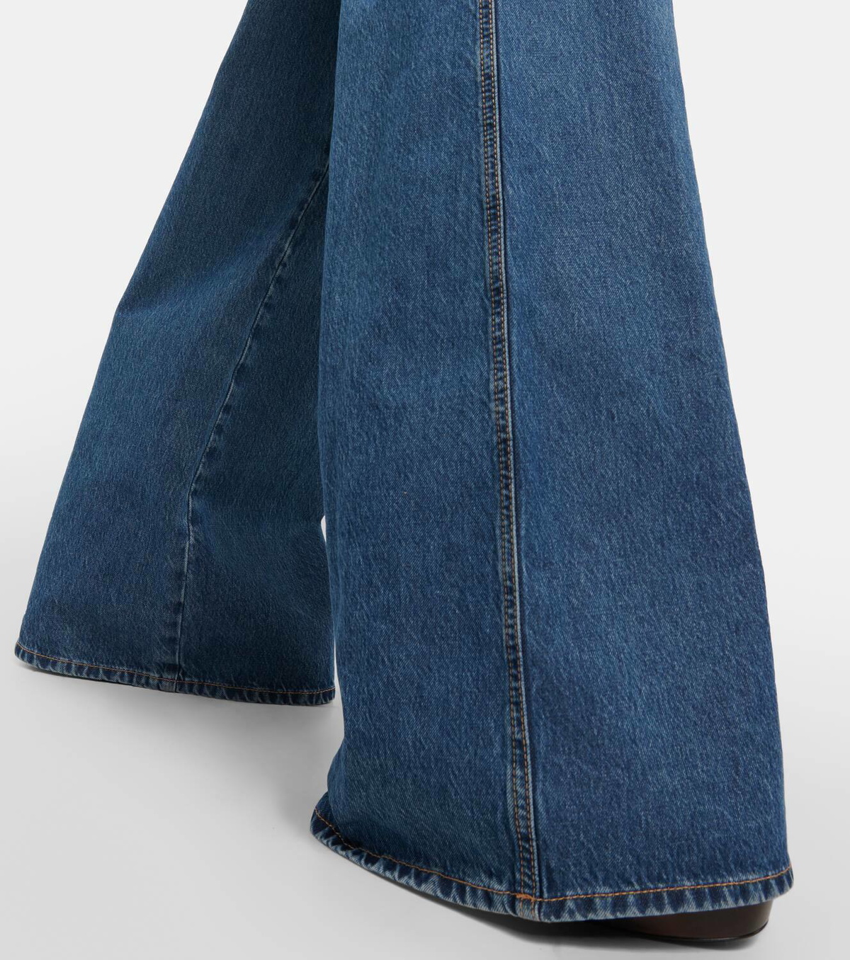 Etro Embroidered flared jeans Etro