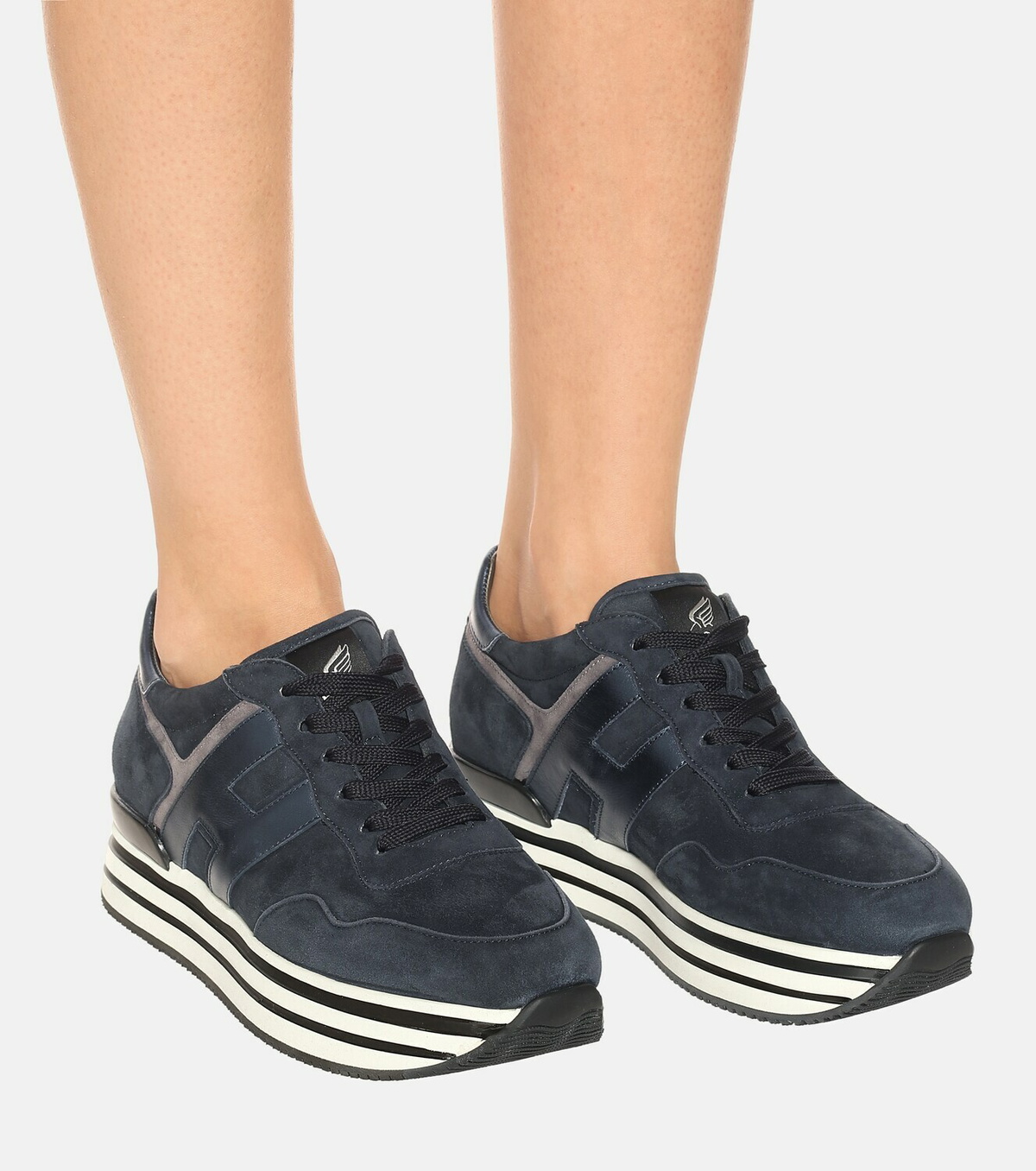 Hogan Midi leather platform sneakers Hogan