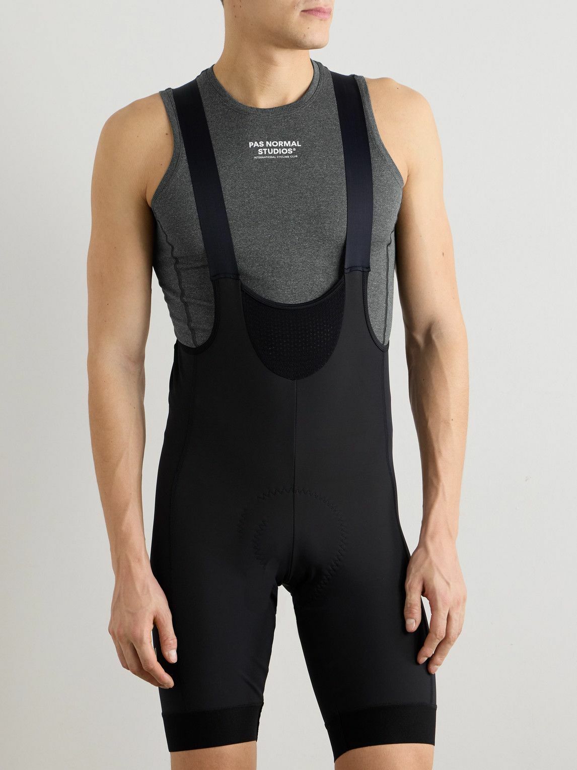 Pas Normal Studios - Mid Logo-Print Polartec® Power Wool™ Cycling Base ...