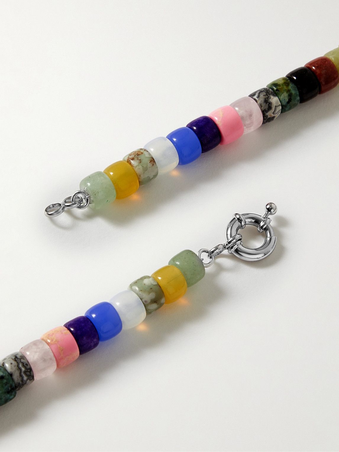 POLITE WORLDWIDE® - Protection Sterling Silver Multi-Stone Necklace ...