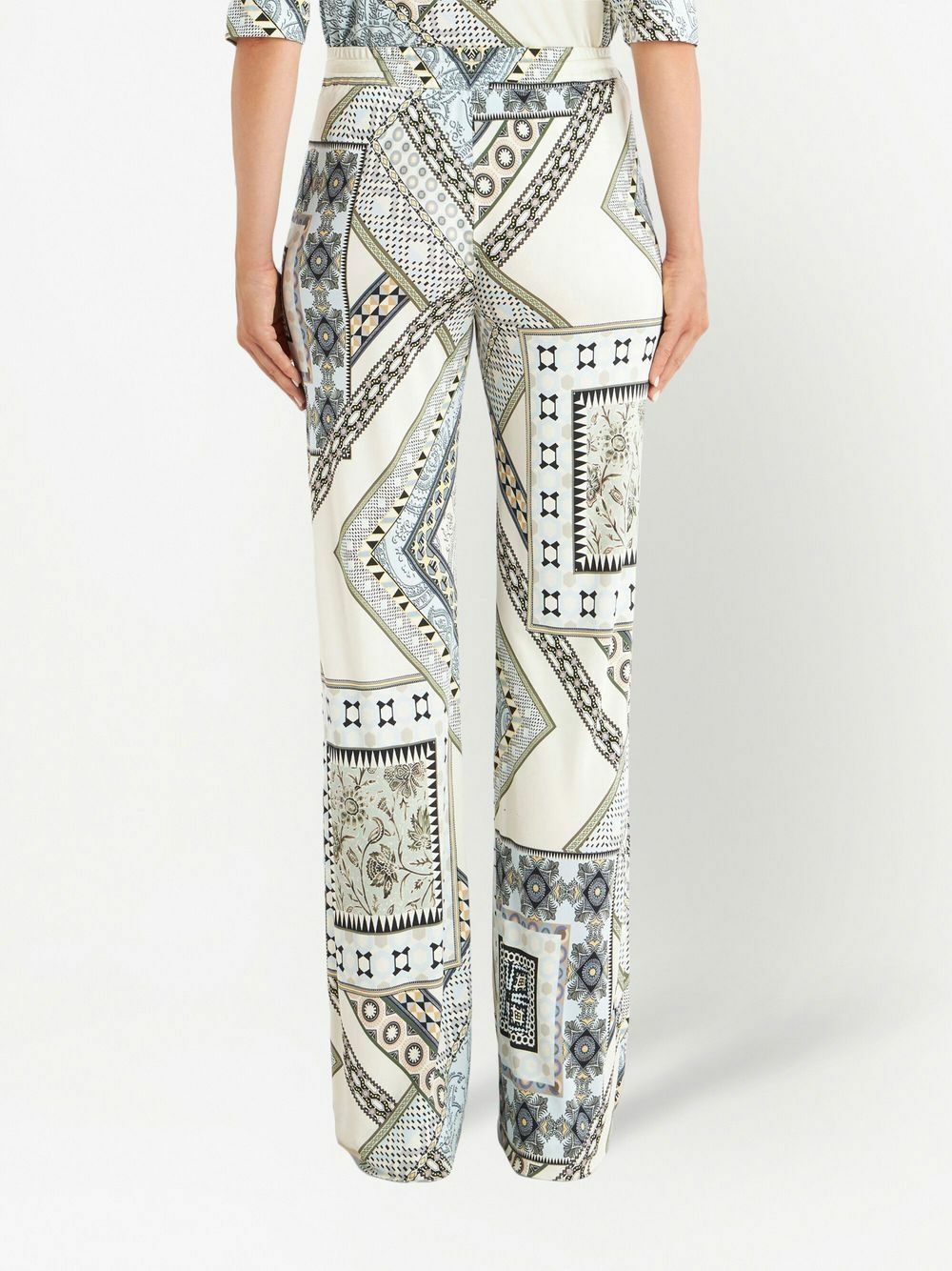 ETRO - Patchwork Wide-leg Trousers Etro