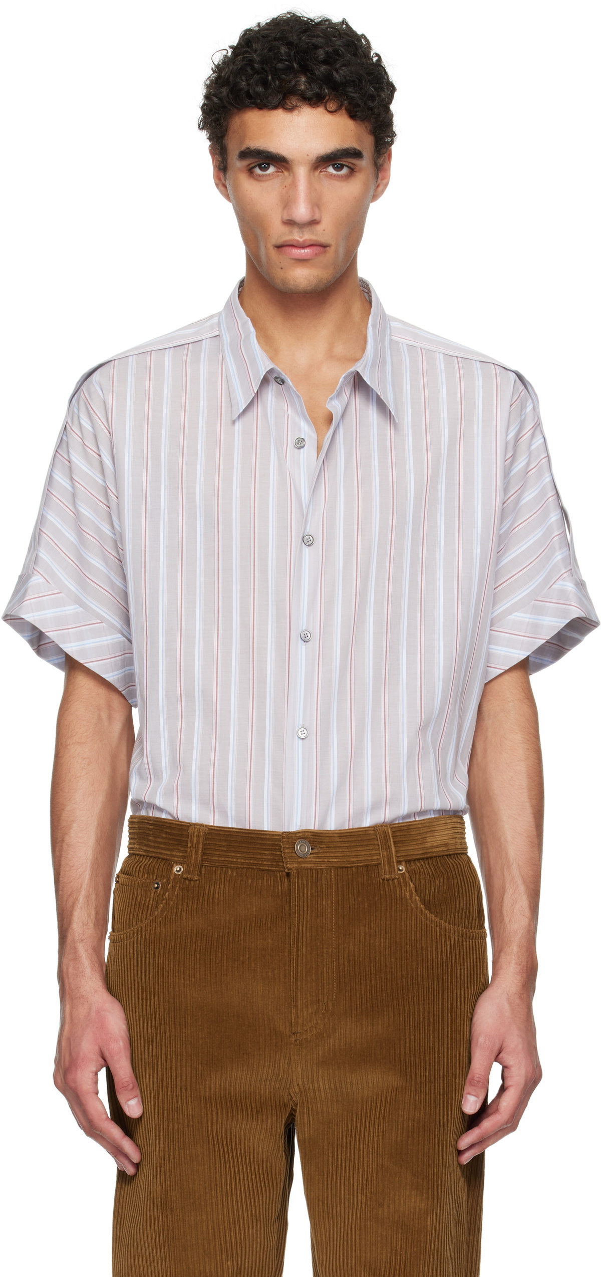 RECTO Gray Vintage Daddy Overshirt Recto