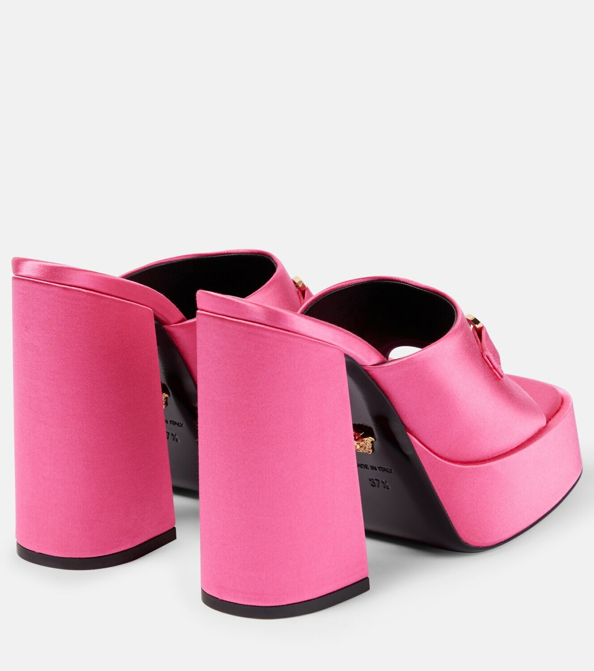 Versace Medusa '95 satin platform sandals Versace