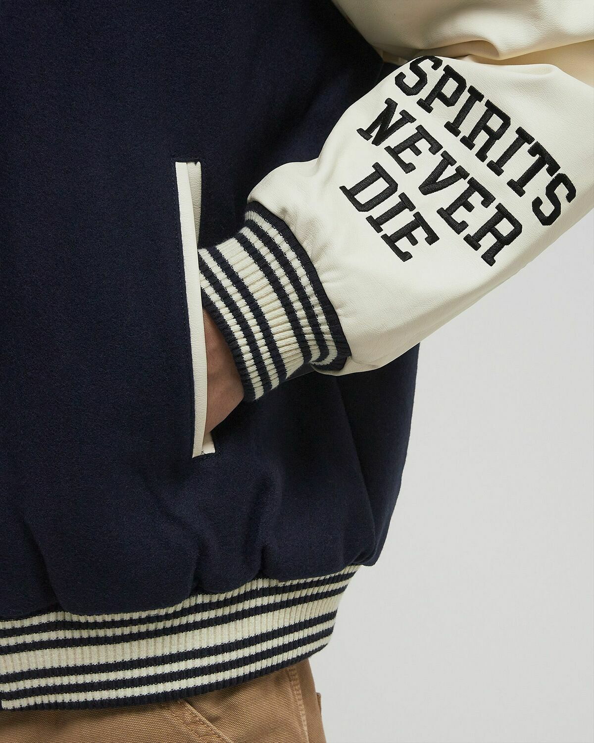 Represent REPRESENT OWNERS CLUB VARSITY JACKET Blue Mens Bomber Jacket ...