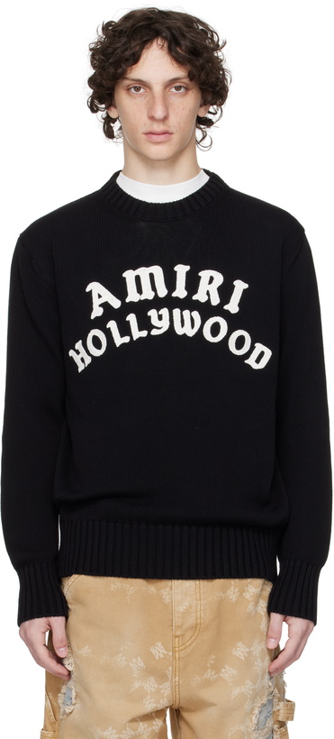 AMIRI Black 'Amiri' Sweater Amiri