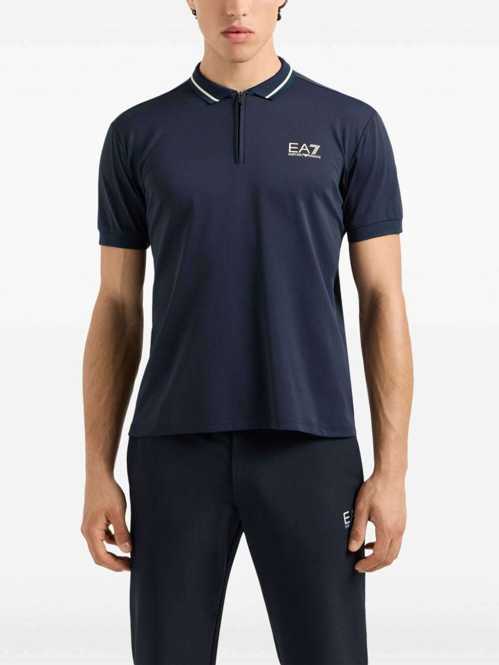 EA7 - Logo Nylon Polo Shirt EA7